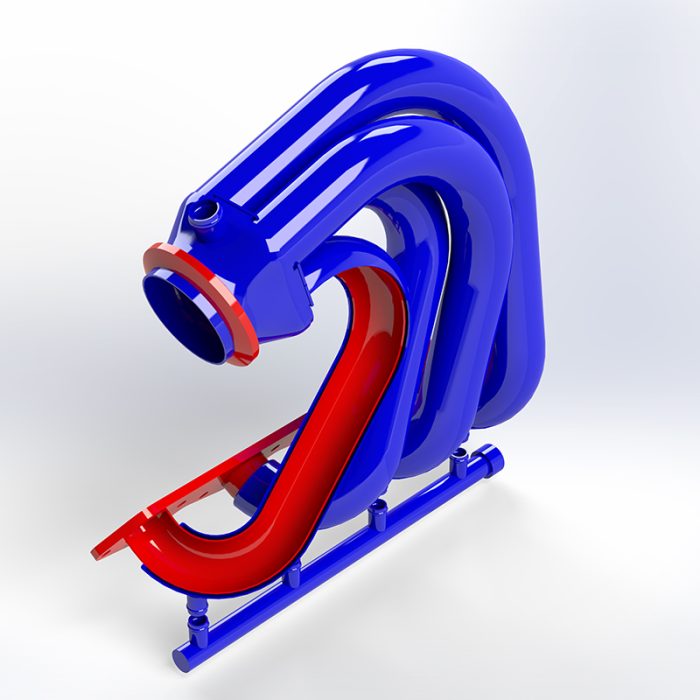 Sport tube header-13632 - Custom Marine Inc.